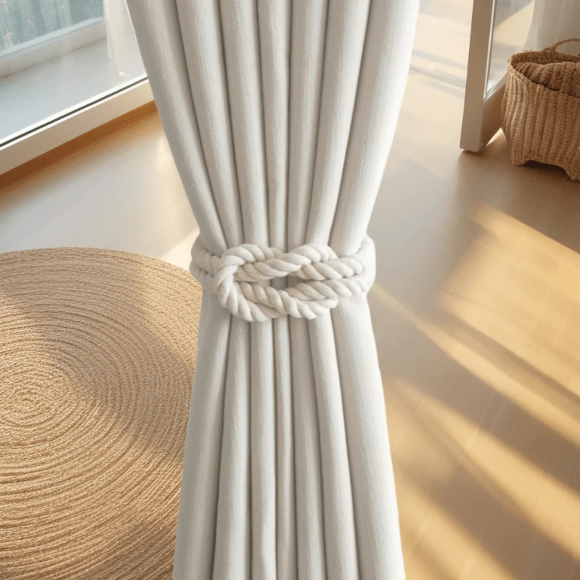 Handcrafted-Chinese-knot-curtain-tiebacks-with-wooden-magnetic-buckles ...