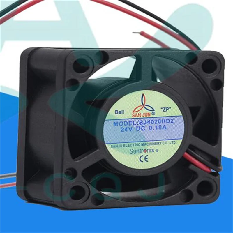 SJ4020HD2 24V 0.18A 4020 two-wire inverter cooling fan - Uranful.com