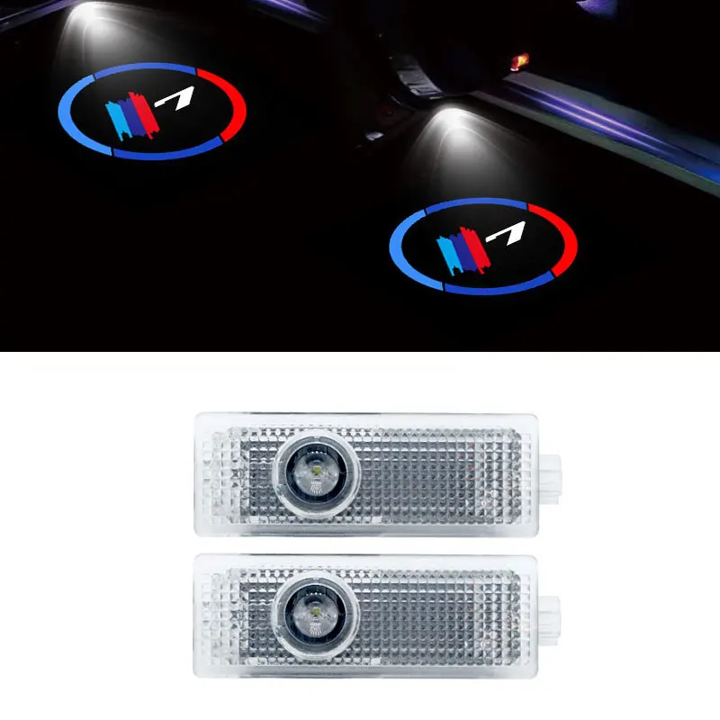 2pcs Car Door Welcome Light LED Projector Lamp For BMW M Power G07 G12 ...