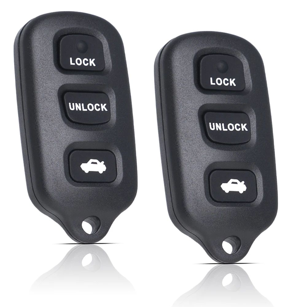 2 pcs For 2002 2003 2004 2005 2006 Toyota Camry Pontiac Vibe Car Remote ...