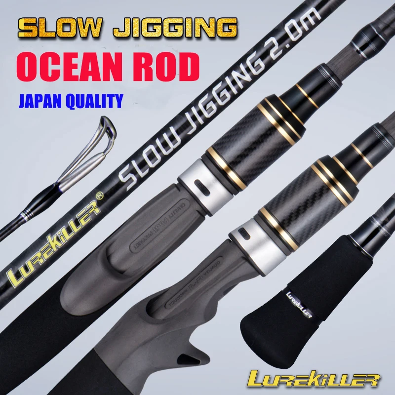New-Japan-Full-Fuji-Parts-Slow-Jigging-Rod-6-6-Jig-Weight-100-300G ...