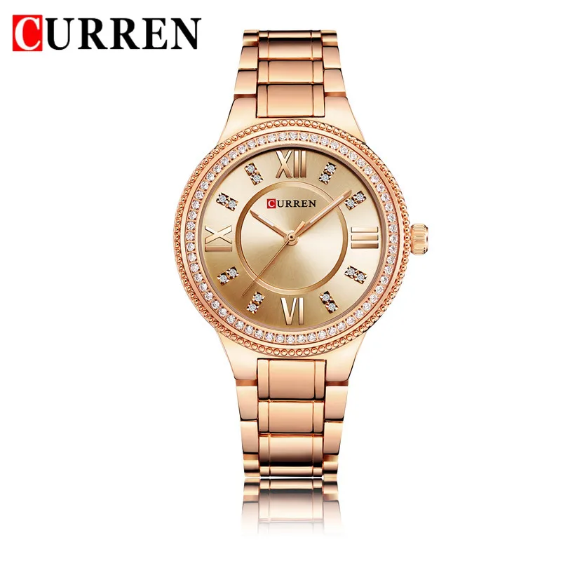 Watch Curren Brand Women Watches | Watch Womens Wristwatch Curren ...