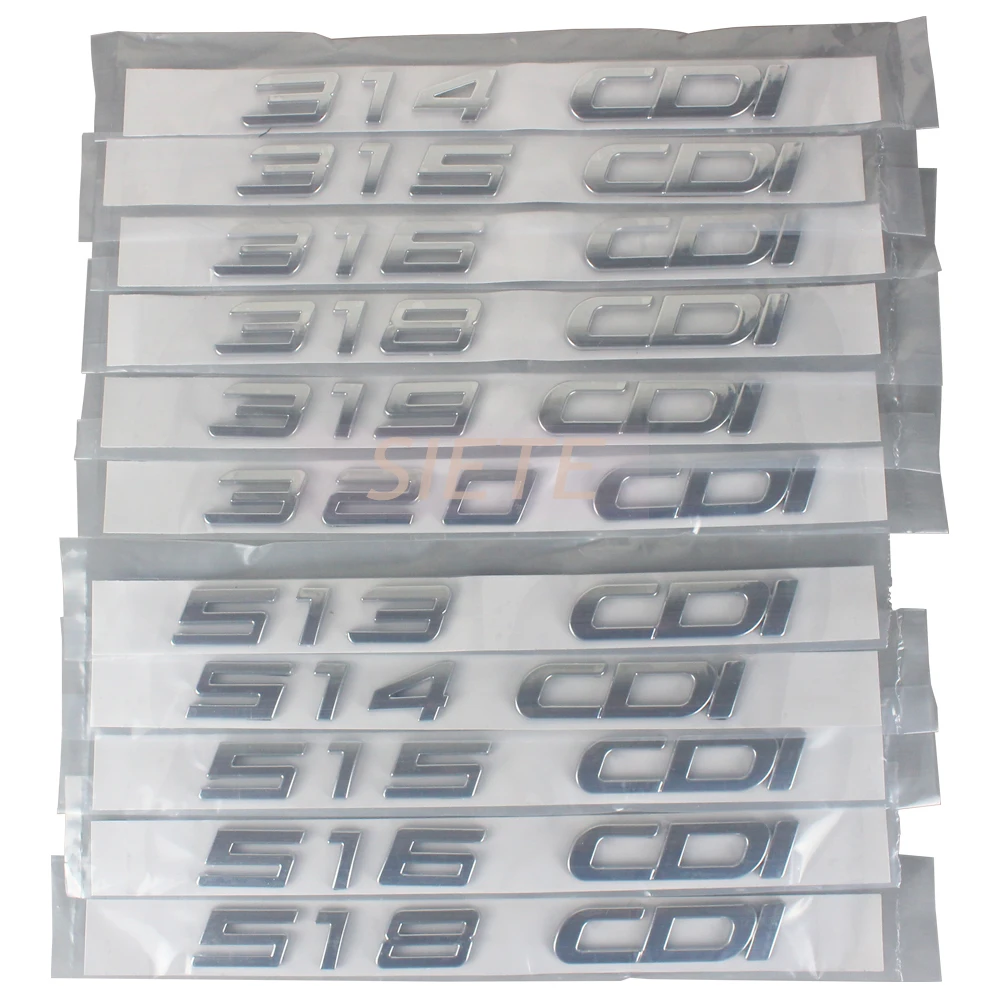 REAR BOOT EMBLEM BADGE FOR MERCEDES-BENZ SPRINTER 314CDI 315CDI 316CDI ...