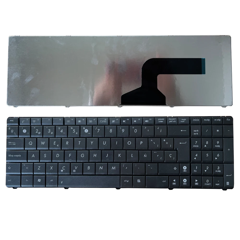 Spanish Laptop Keyboard for Asus X53 X54H k53 A53 N53 N60 N61 N71 N73S ...