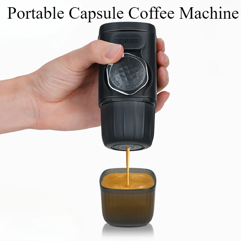 Portable Coffee Machine Office Outdoor Hand-pressed Espresso Machine ...