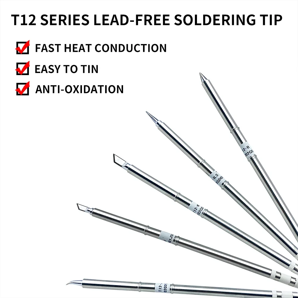 T12-Series-Soldering-Iron-Tips-for-T12-FX951-FX-952-soldering-station ...