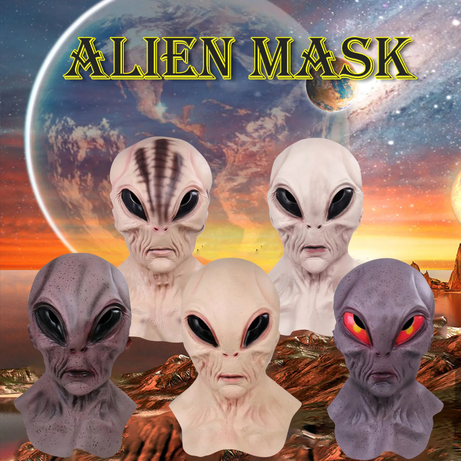 Halloween-Horror-Costume-Mask-Halloween-Realistic-Alien-Mask-Alien ...