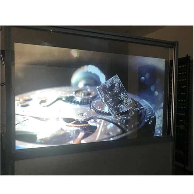 One roll 30 meters 3D Holographic Projection Rear Projetcion Film with ...