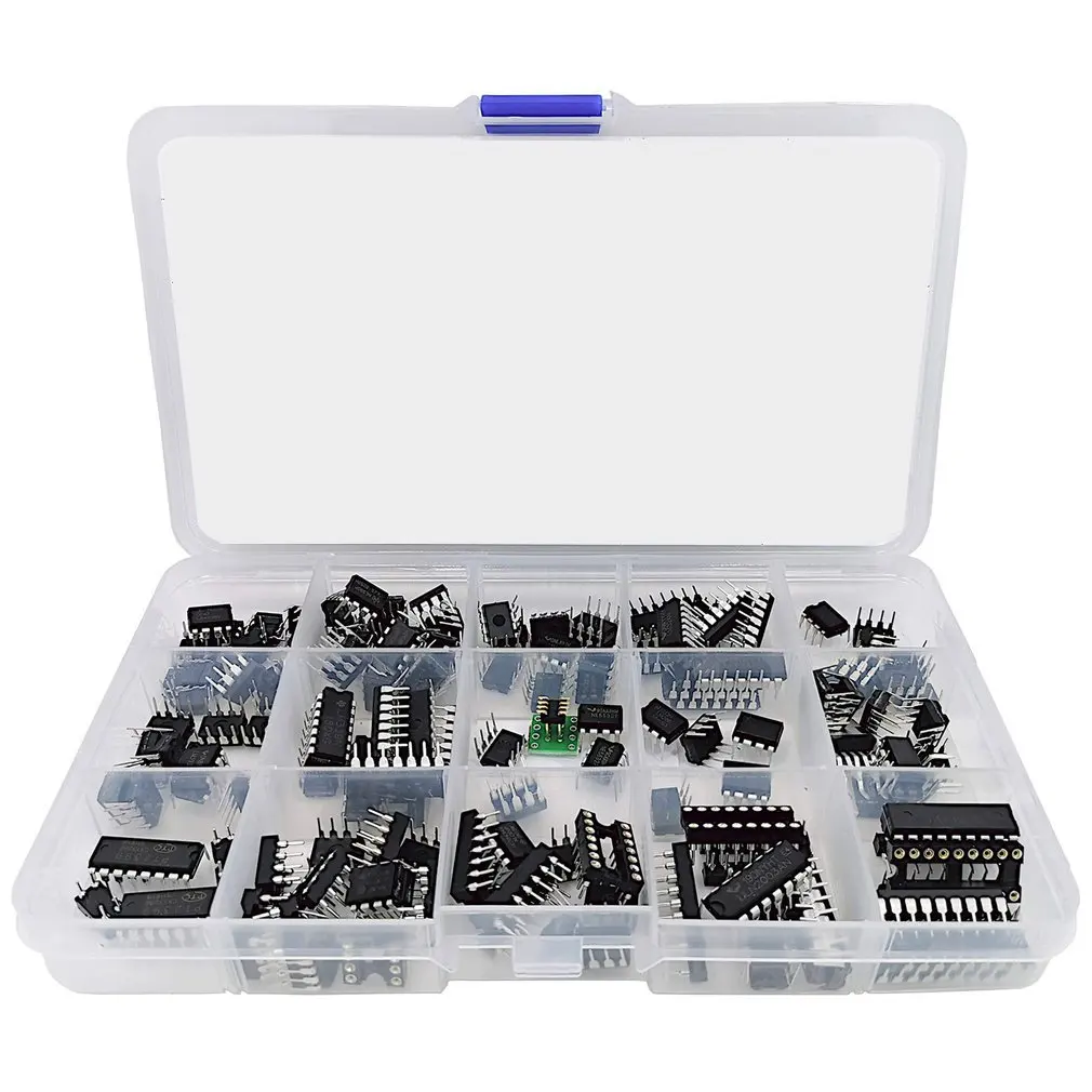 150 Pcs Opamp Oscillator Timer Optocoupler IC Pwm IC Chip Assortment ...