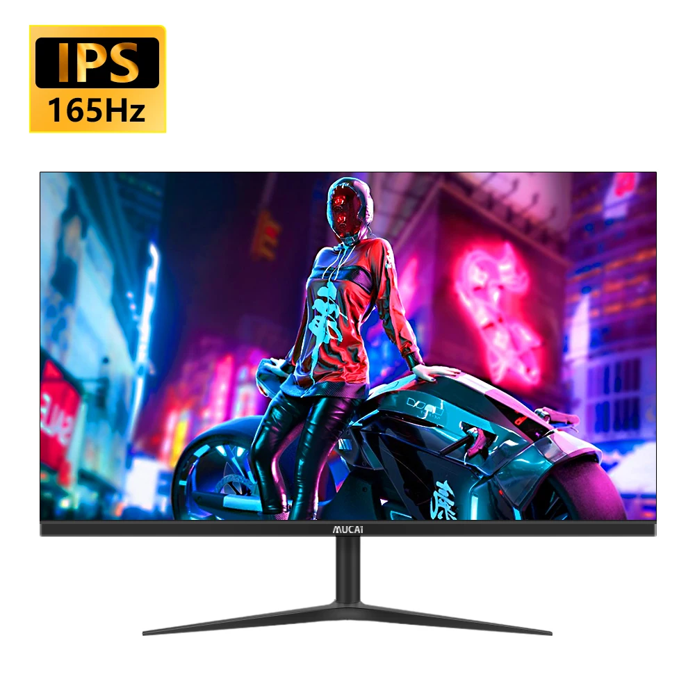 MUCAI-24-Inch-PC-Monitor-144Hz-Ips-Lcd-Display-HD-165Hz-Desktop-Gaming ...