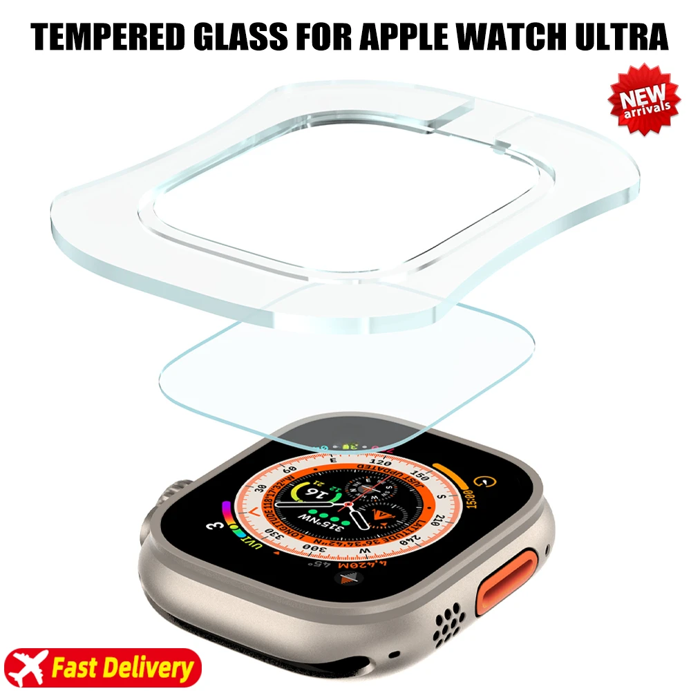 Tempered-Glass-Screen-Protector-for-Apple-Watch-49mm-Ultra-Automatic ...
