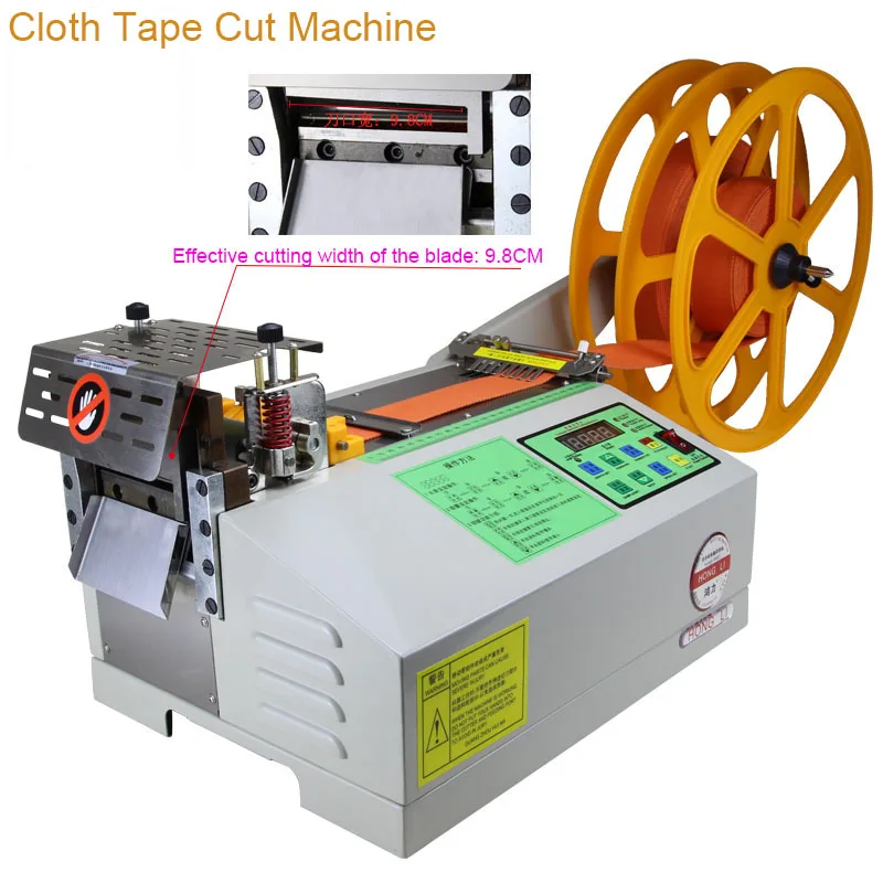 220v-Computerized-Automatic-Rope-Cutting-Machine-Cold-and-Hot-Zipper ...