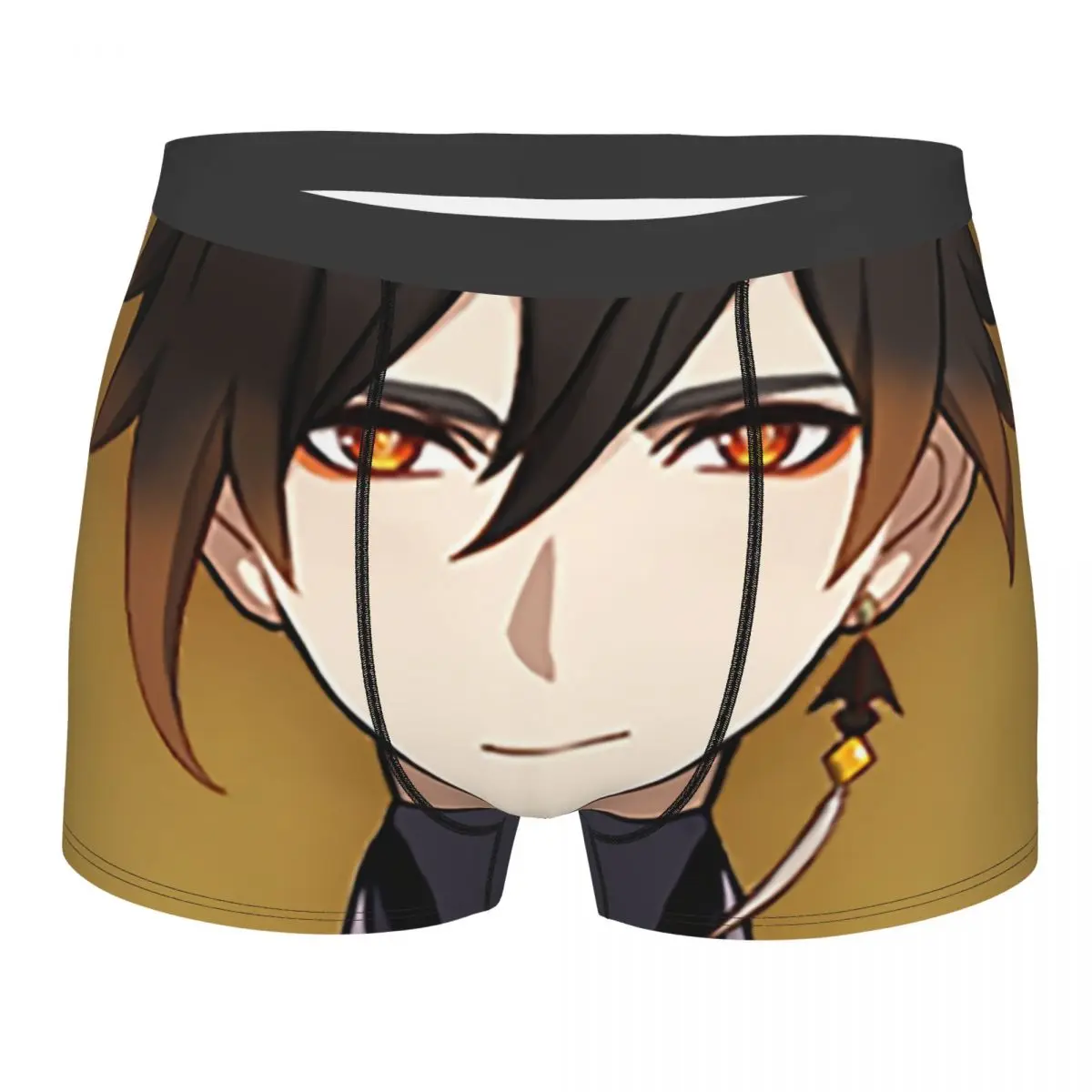 Male Cool Genshin Impact Underwear Boxer Briefs Men Stretch Shorts ...