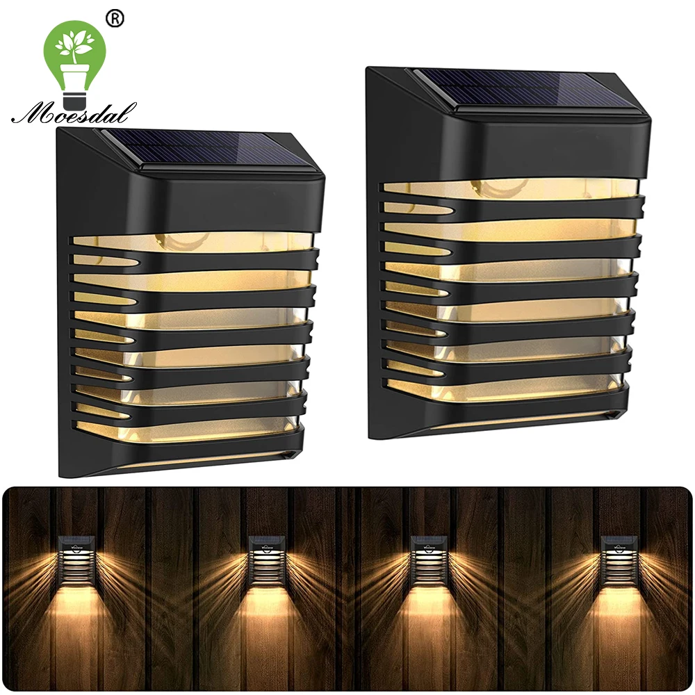 LED-Solar-Fence-Light-IP65-Outdoor-Waterproof-Wall-Light-Breathing ...