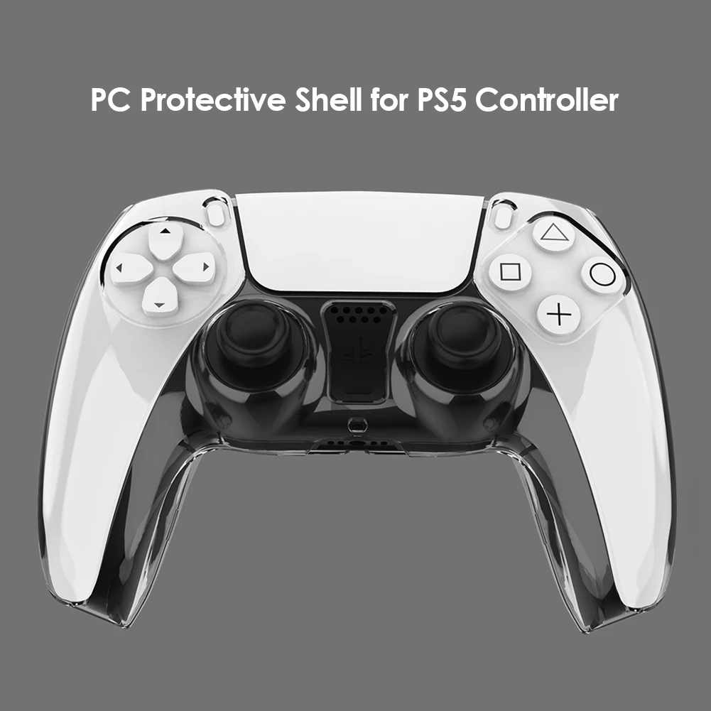 1pcs Thinner Clear PC Cover Case for PS5 Controller Ultra Slim ...