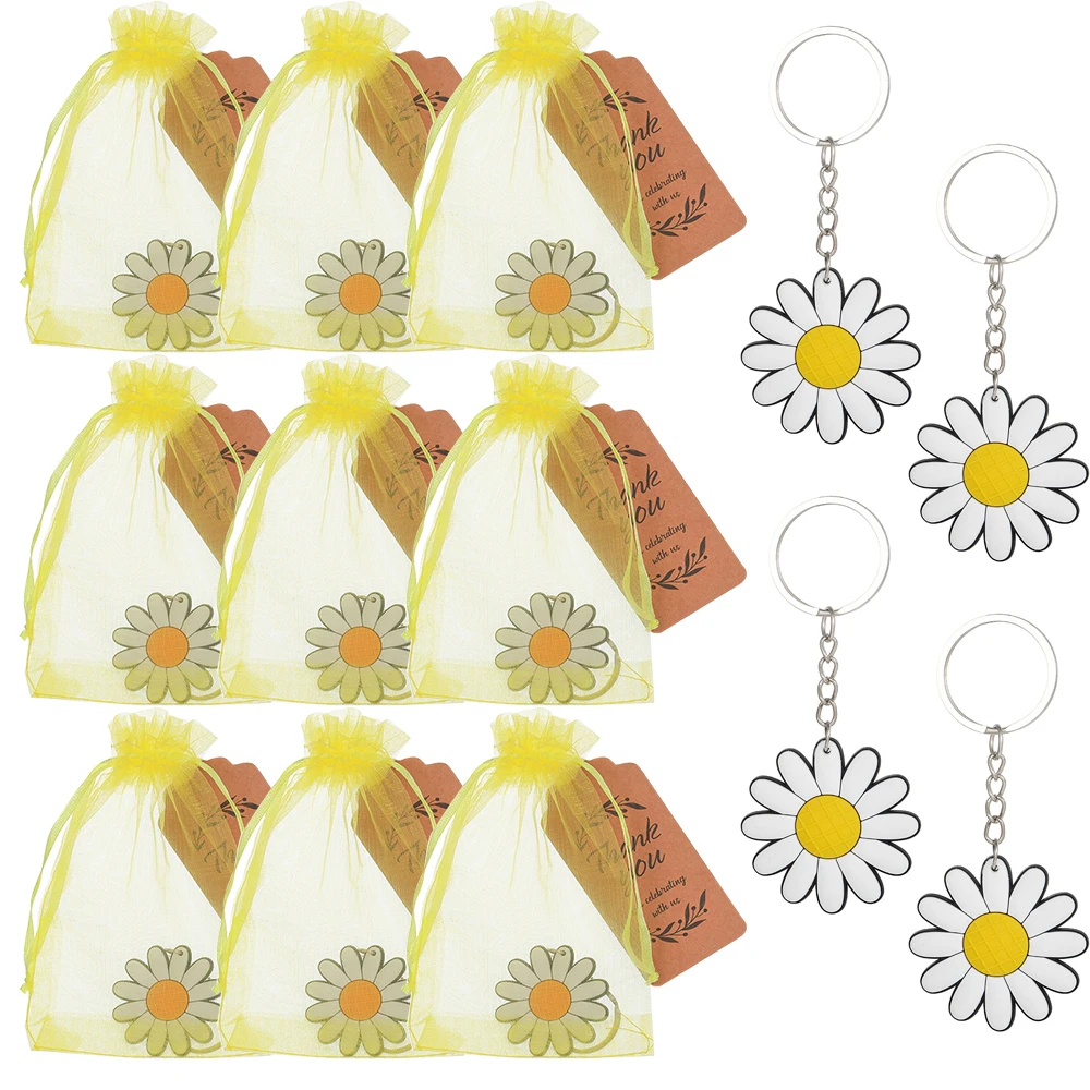 Silicone-Daisy-Flower-Keychains-feliz-anivers-rio-decora-o-da-festa-de ...