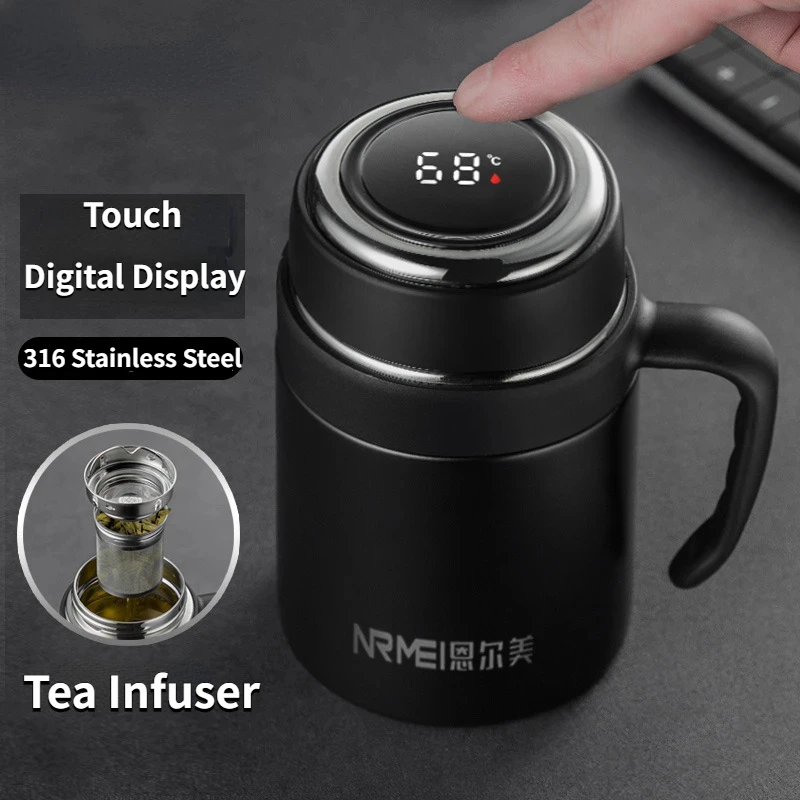 500-650ml-Temperature-Digital-Display-Thermos-Cup-with-Tea-Infuser ...
