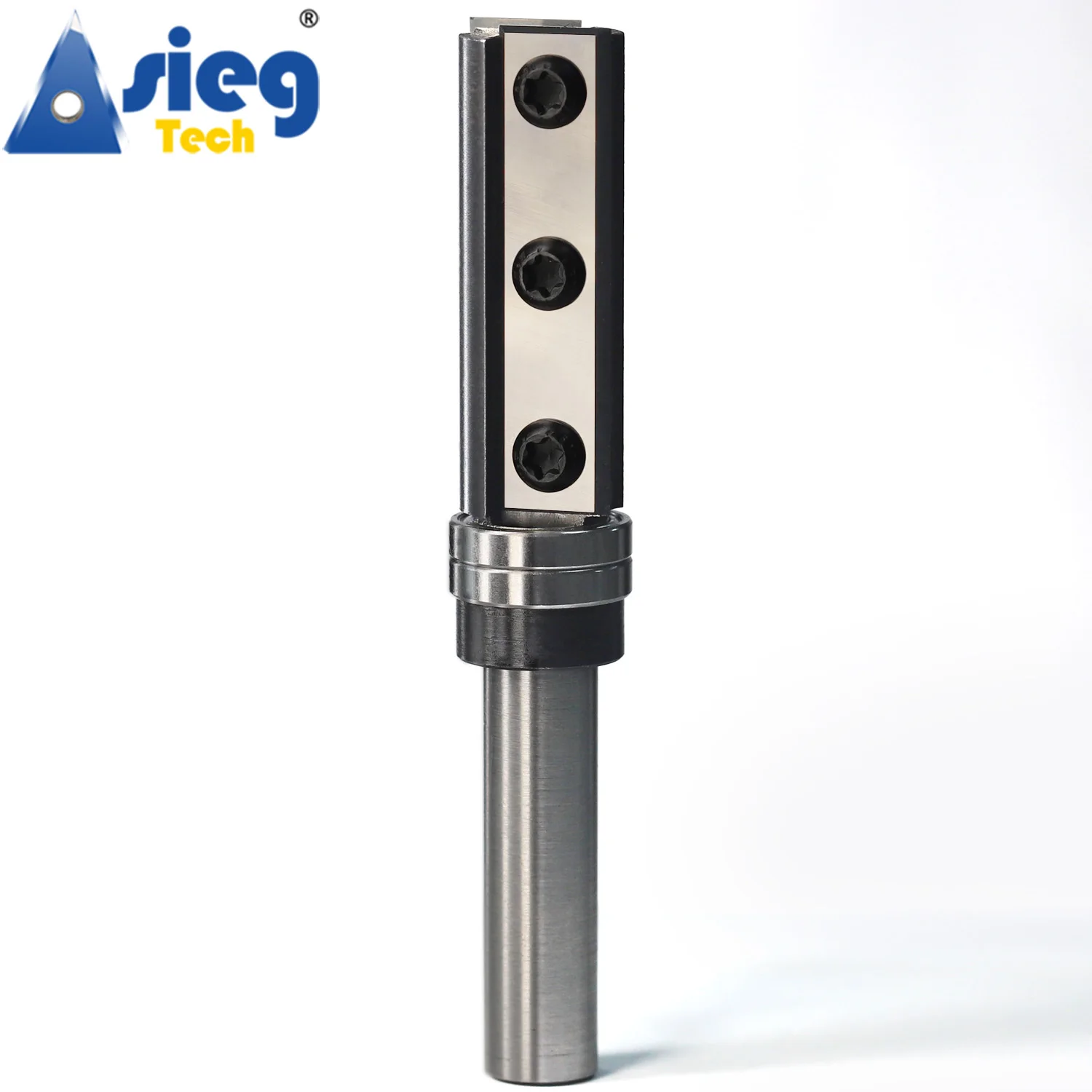 Flush-Trim-Router-Bit-12mm-Shank-Top-Bearings-Pattern-Trimmer-50mm-Cut ...