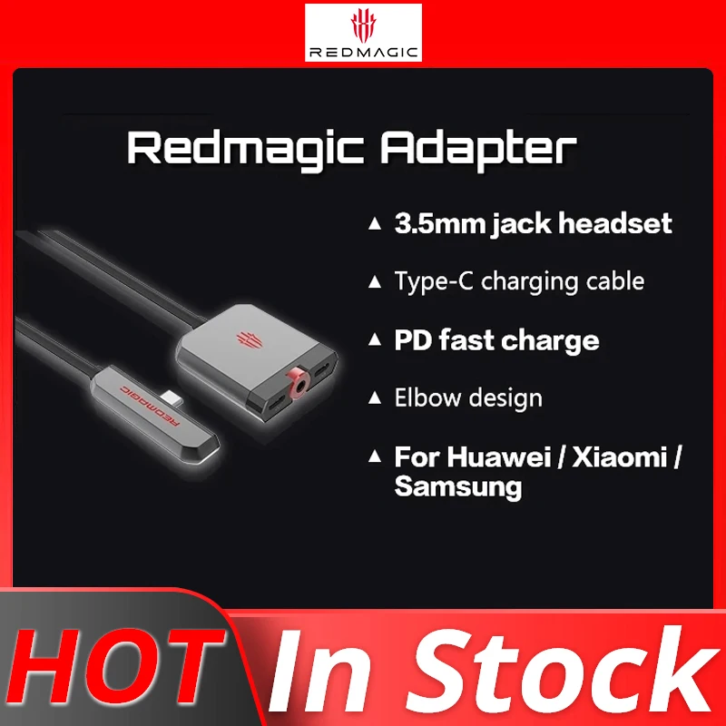 Original-RedMagic-Docking-Station-Adapter-to-Type-C-Port-Phone-PD-Fast ...