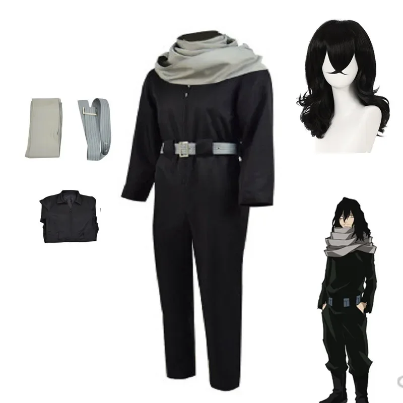 Anime-My-Hero-Cosplay-Costumes-Aizawa-Shouta-Halloween-Carnival-Party ...