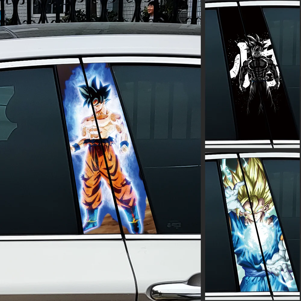Pegatinas de vinilo de Son Goku para coche, calcomanías impermeables ...