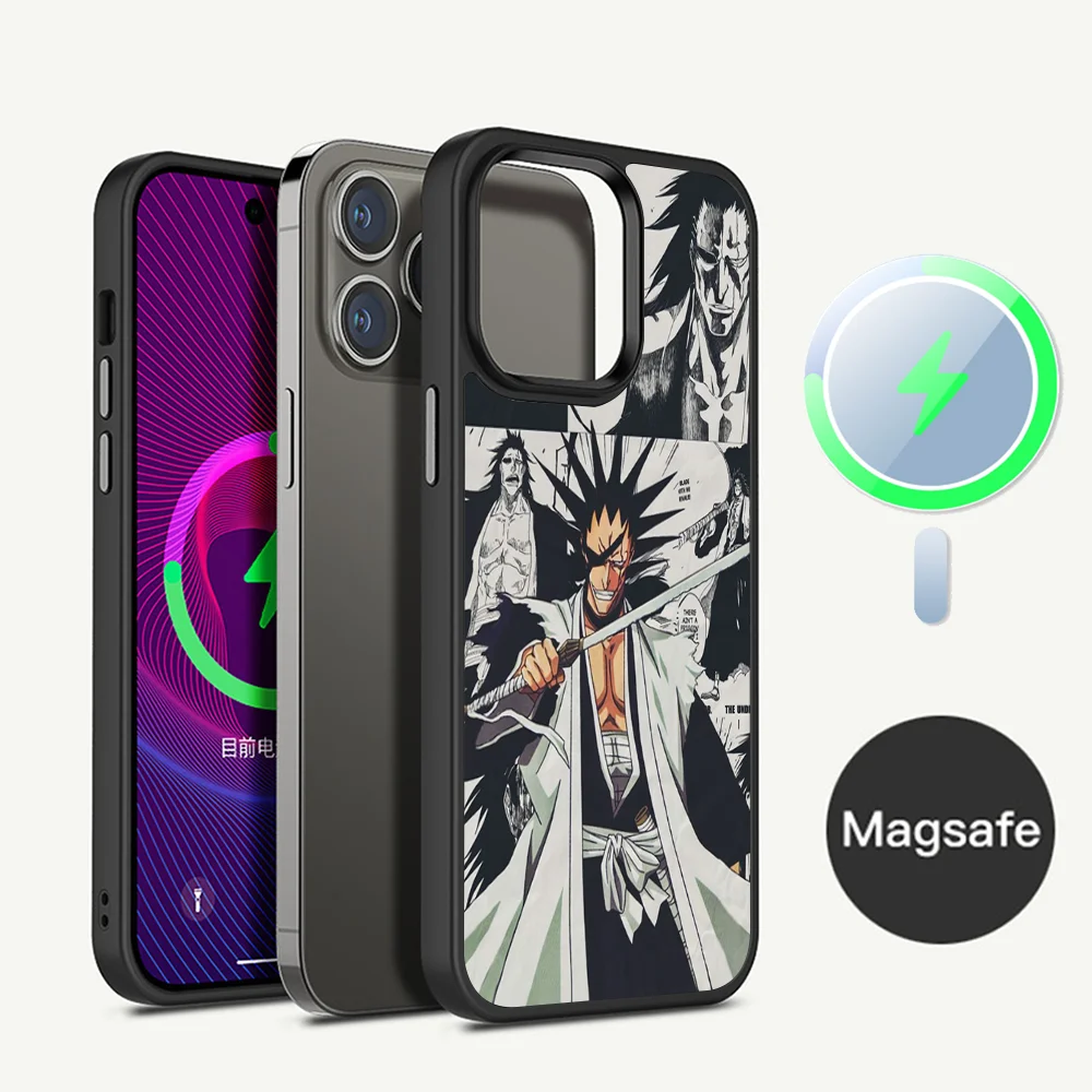 Anime-Bleach-Phone-Case-Magnetic-Case-For-iPhone-14-13-12-11-15-Pro-Max ...