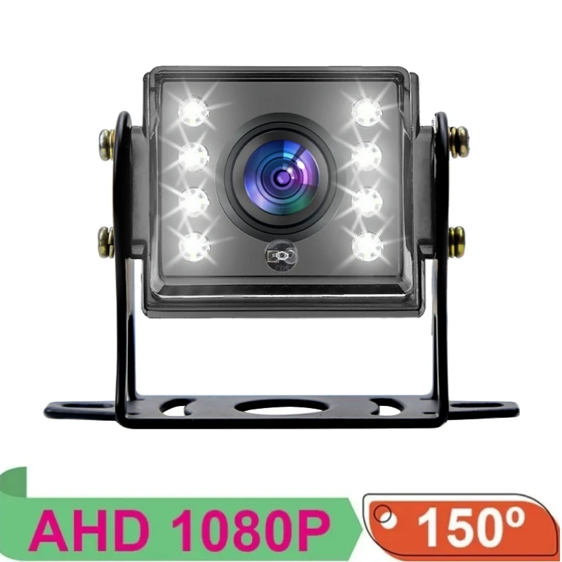 1080P AHD Backup View Camera 12V For Car/Bus/RV/Truck 8pcs White LED ...