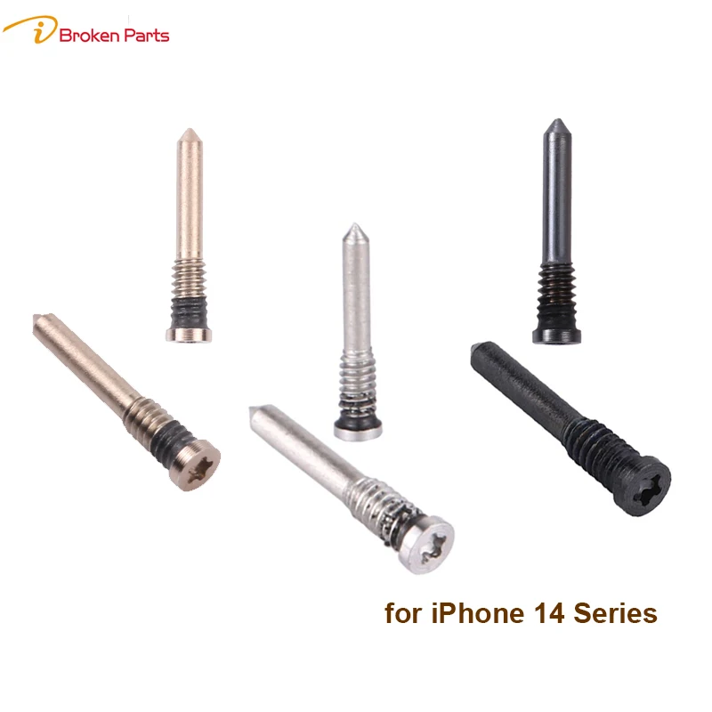 50PCS-Black-Silver-Gold-Purple-Bottom-Screws-for-Apple-iPhone-14-14pro ...