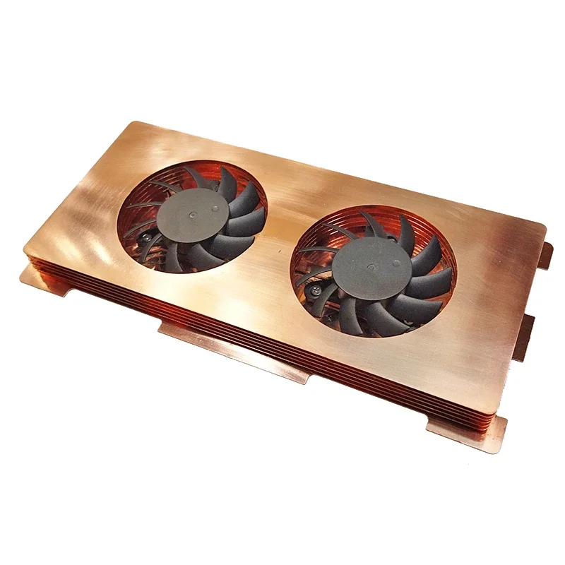 Pure Copper GPU Backplate Radiator Kit Graphics Card Backplane Memory ...