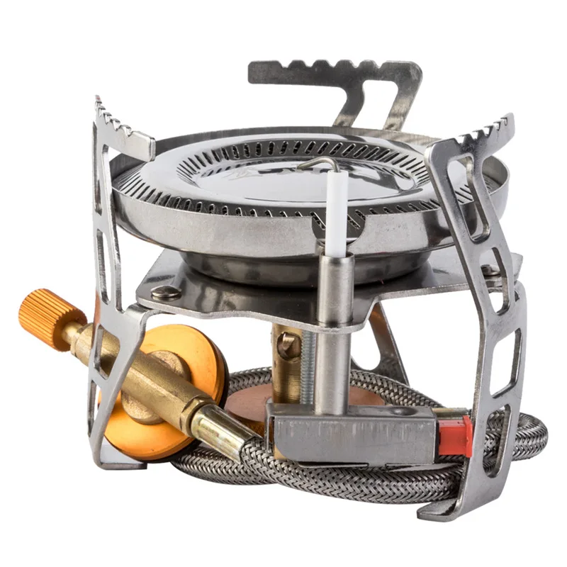 Double-Ring-Burner-Camping-Stove-Ultralight-Outdoor-Folding-Gas-Burner ...