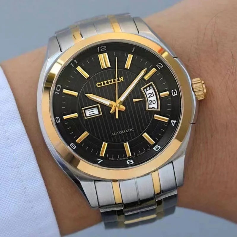 Citizen-reloj mecánico automático para hombre, cronógrafo de lujo ...