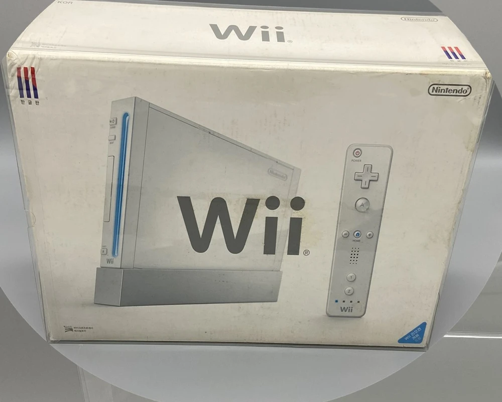 Protector de caja transparente para WII Host, Cajas de colección para ...