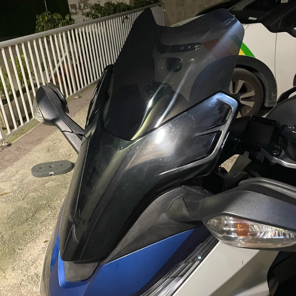 for Forza 300 Windscreen For Honda NSS300 Forza125 Forza300 NSS 125 ...