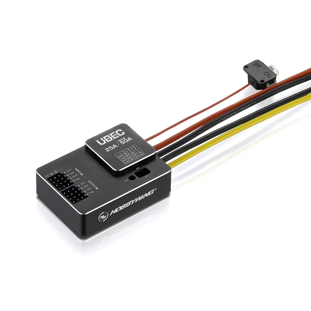 Original-Hobbywing-UBEC-Powerful-Core-Component-25A-50A-3S-18S-LiPo-10A ...