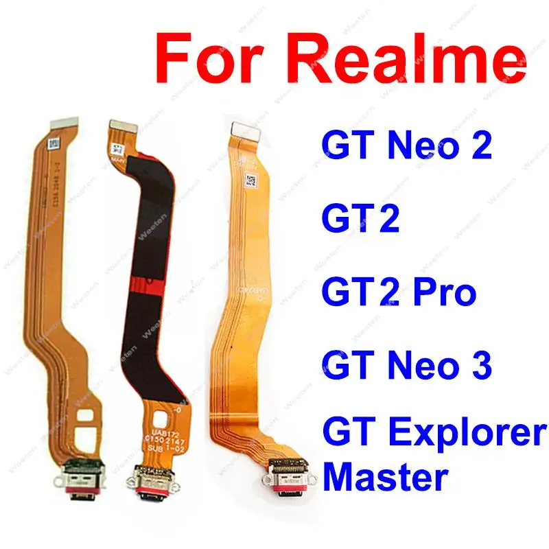 Usb Charging Dock Flex Cable For Realme Gt 2 Pro Gt Neo 2 3 Gt Master ...