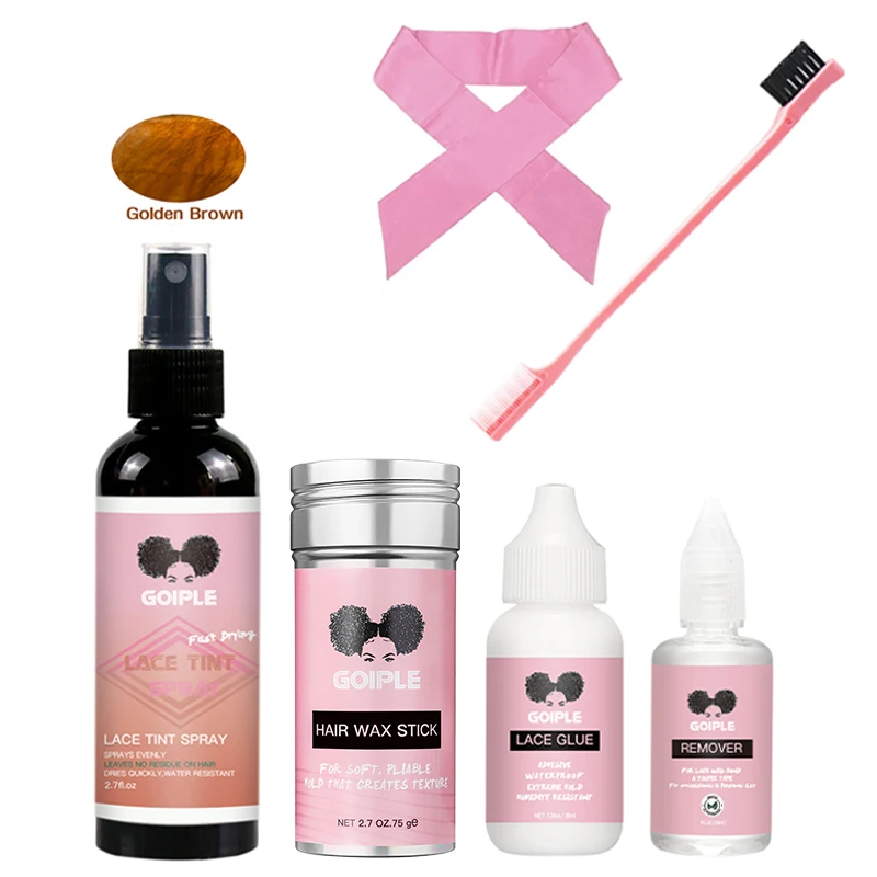 Hair Styling Kit Hair Wax Stick Extreme Hold Waterproof Lace Glue Lace ...
