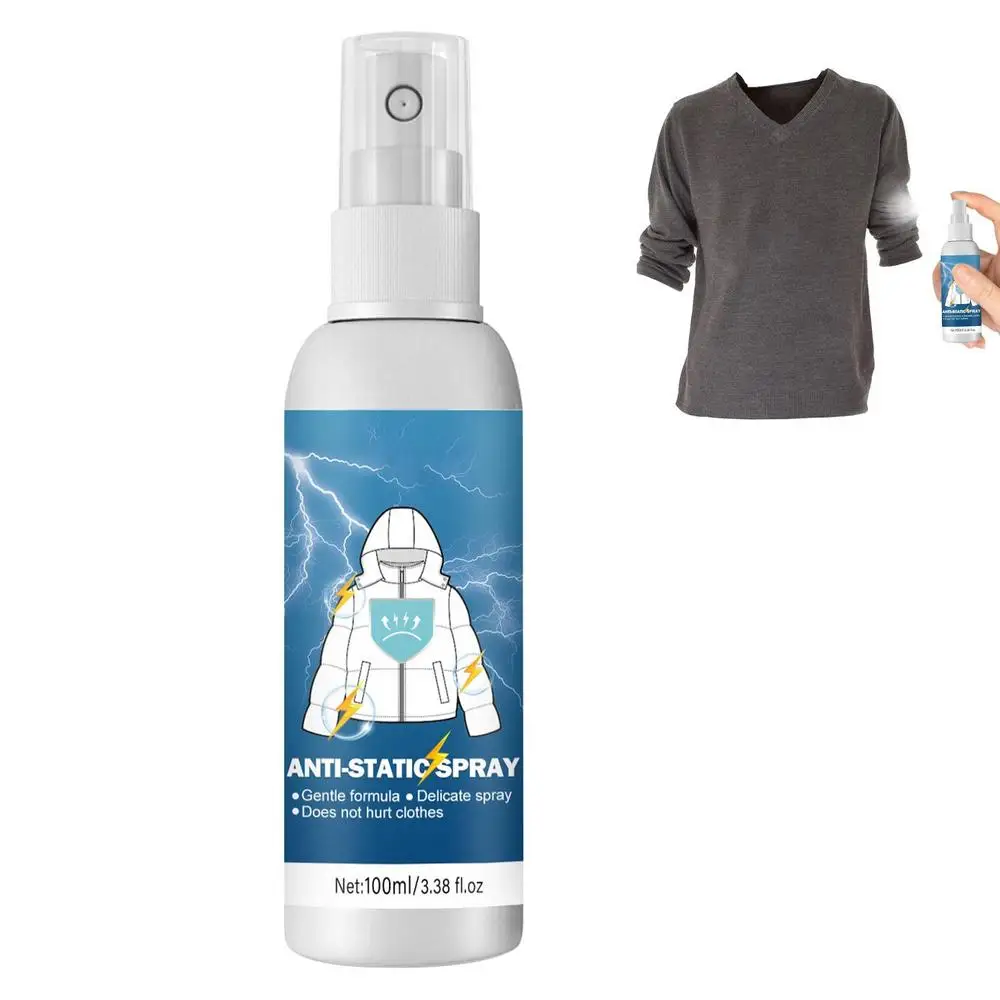 100ml-Clothes-Static-Free-Spray-Quick-Effect-Anti-Static-Spray-for ...