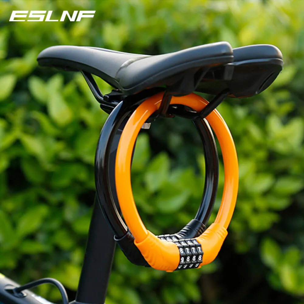 Anti-theft-Bicyle-Password-lock-Portable-4-digit-password-Cable-lock ...