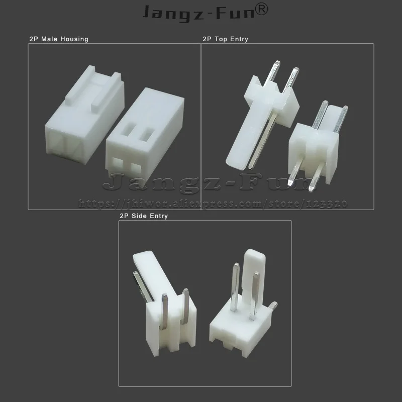 100pcs-2P-JST-2510-2-54-Plug-2-54mm-2-Pin-Male-Female-Housing-Header ...