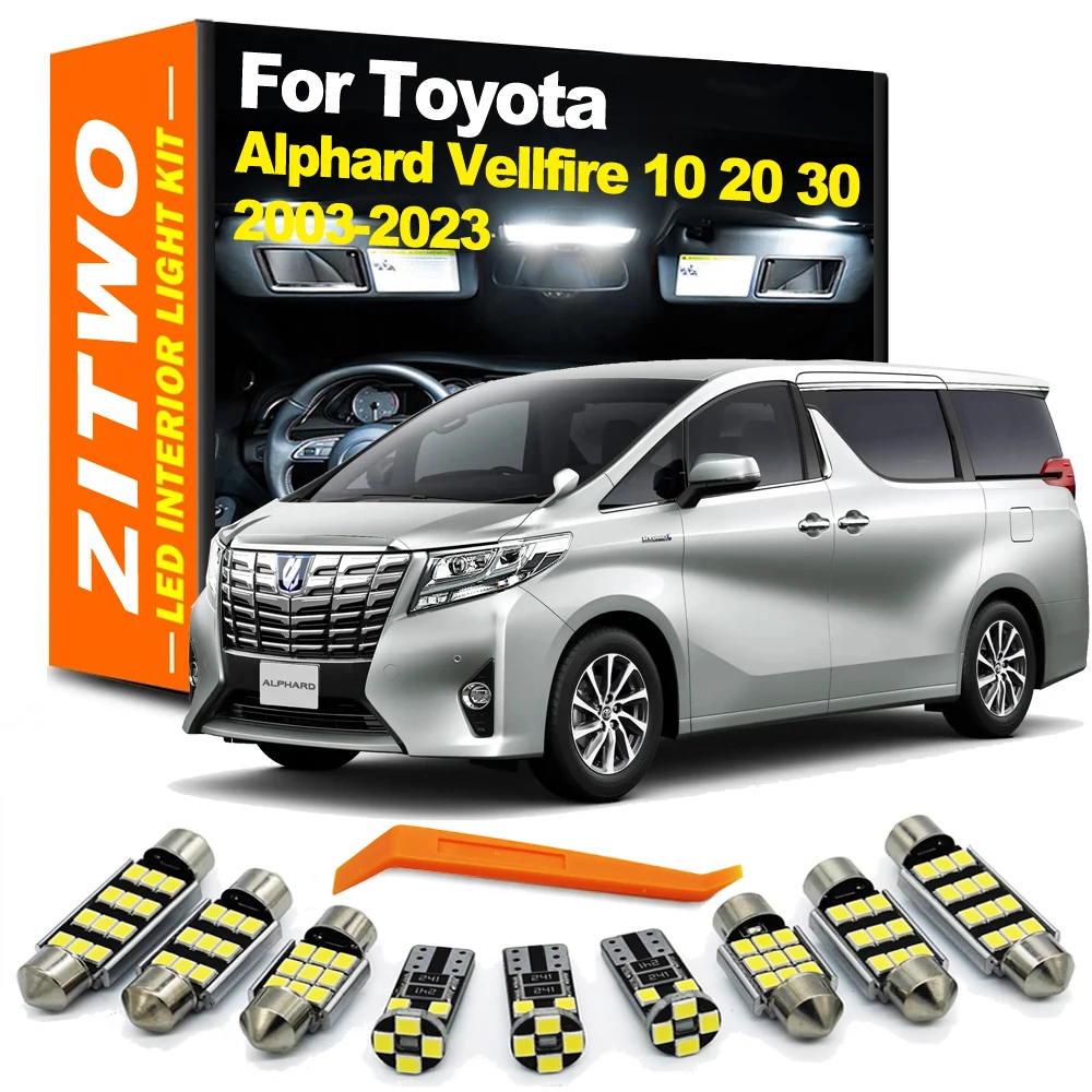 ZITWO-Car-Accessories-LED-Bulb-Interior-Reading-Door-Light-Kit-For ...