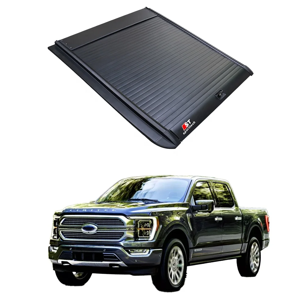 Waterproof Tonneau Cover Pick up Truck Hard Bed Cover Car Aluminium ...
