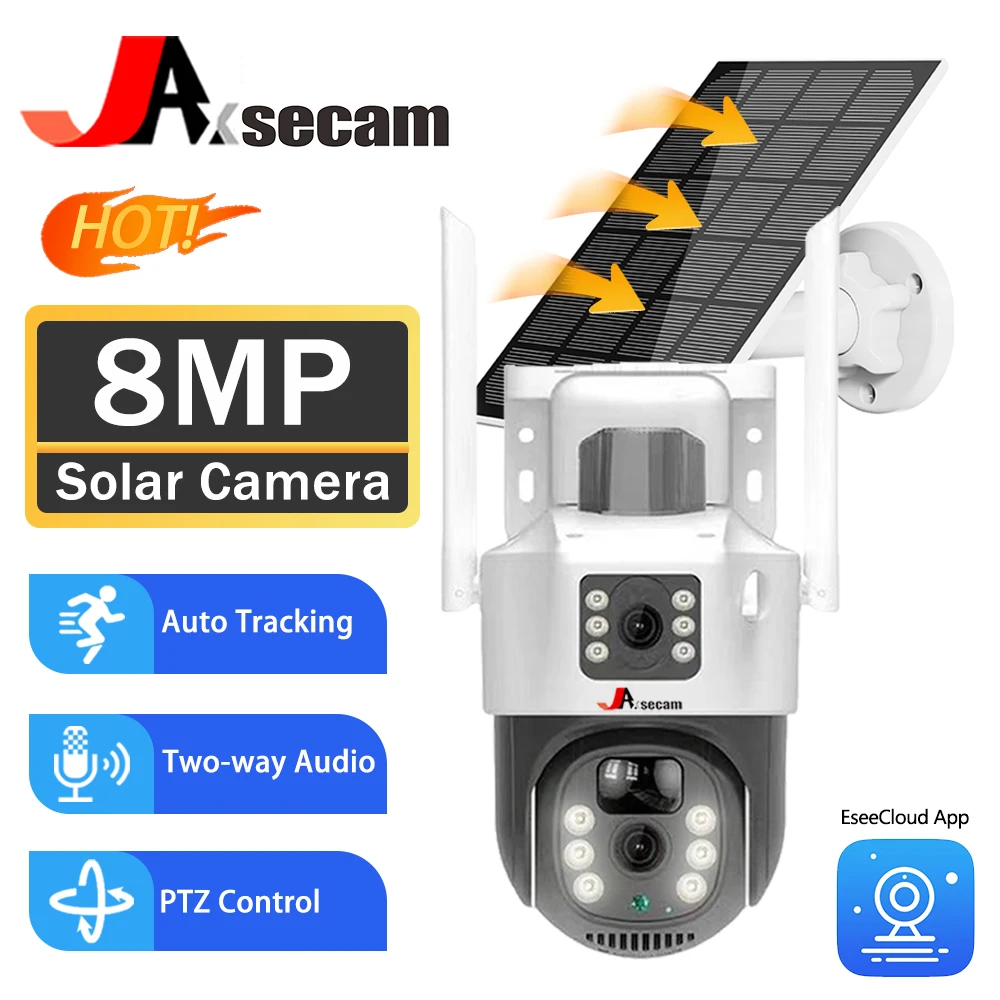 8MP-EseeCloud-Dual-Lens-BatterySolar-Wireless-Security-Camera-IP66 ...