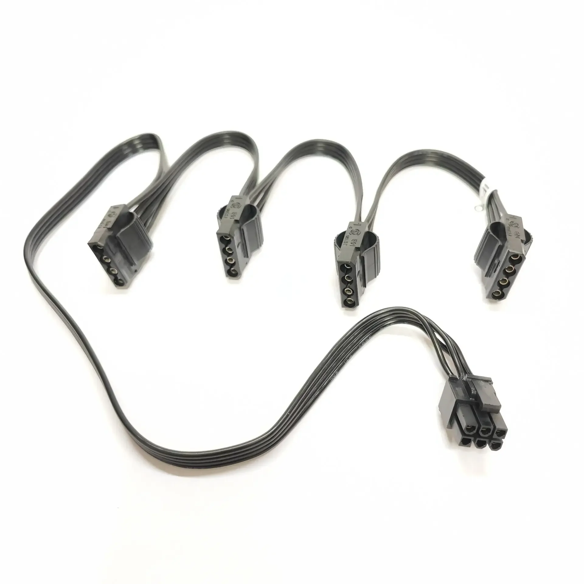 6Pin-to-4-Port-4-Pin-IDE-Molex-Mainboard-Power-Cable-For-Super-Flower ...