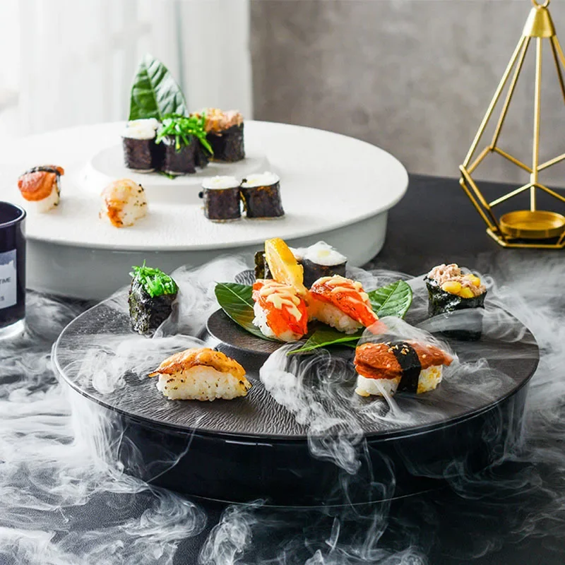 Baking Tray, Japanese Ceramic Sashimi, Ice Plate, Sushi Plate, Creative ...