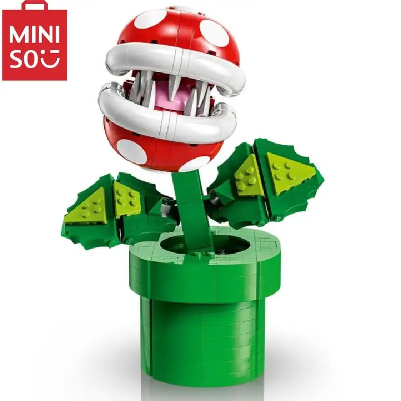 Klocki Super Mario Kwiatek Pirania za $18.83 / ~75zł - LowcyChin.pl