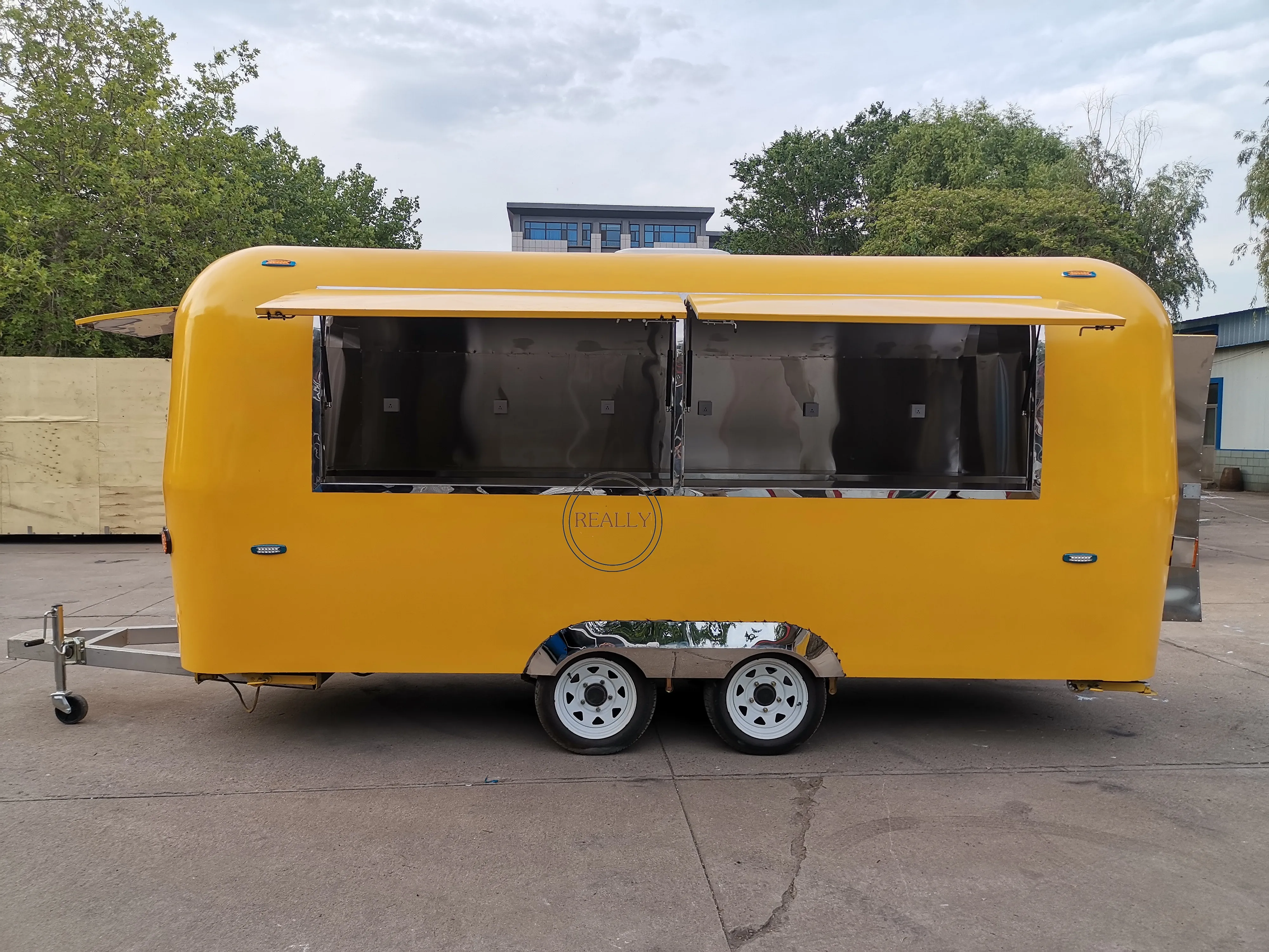 mobile street side food van fruit popsicle ice cream cart for summer ...