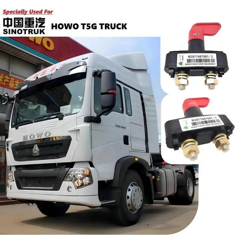 Supply-Used-For-SINOTRUK-HOWO-T5G-Truck-Original-Quality-Battery-Switch ...