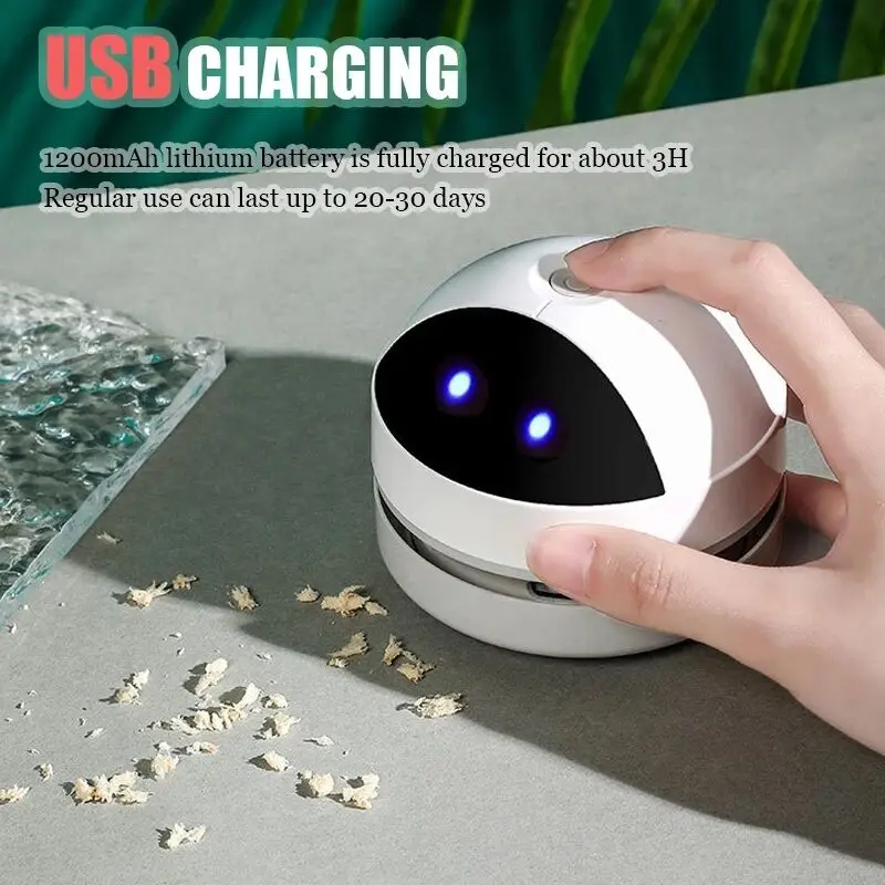 Mini-Vacuum-Cleaner-Cute-Robot-Desktop-USB-Keyboard-Cleaner-Eraser ...