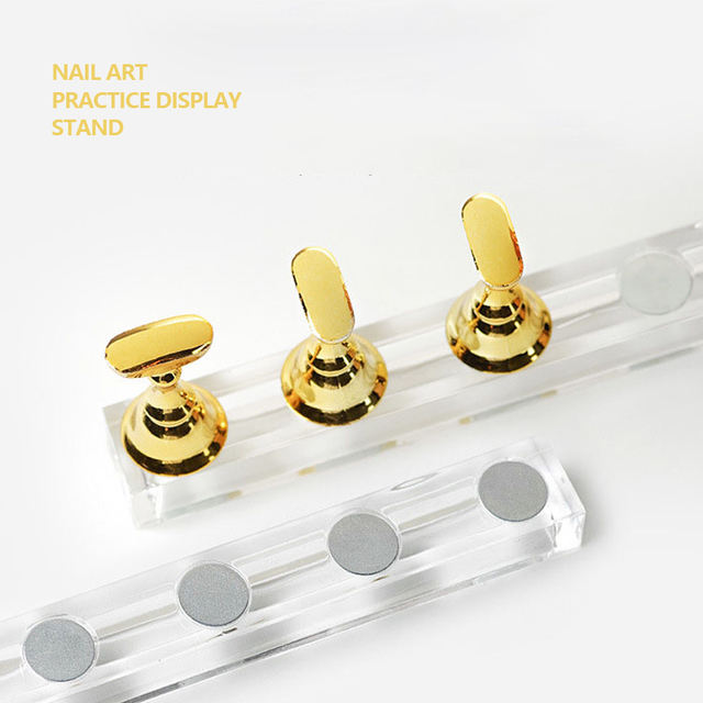 False Nail Tips Practice Display Stand - Limegirlstore