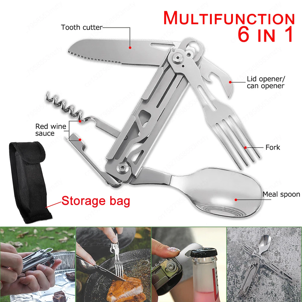 6-in-1-Multifunctional-Camping-Cutlery-Foldable-Portable-Folding ...